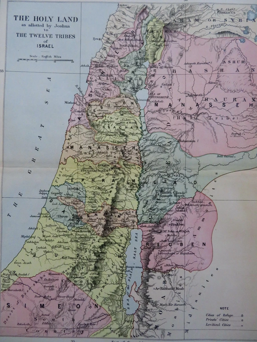 Tribes Of Israel Land