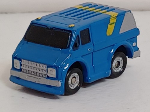Vintage 1990's Funrise Micro Machines 70's Chevy Van Blue Diorama ...