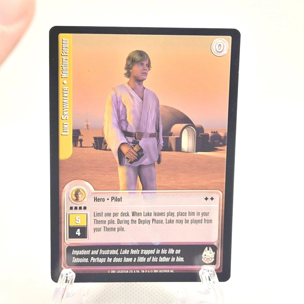Luke Skywalker Jedi Knight Ccg
