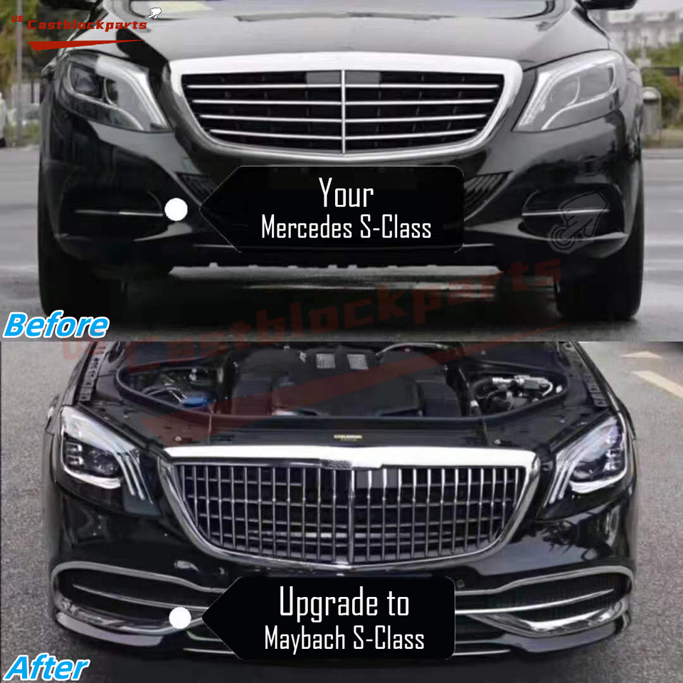 New For 2018+ Mercedes W222 S-Class Maybach Style 450 560 Facelift ...