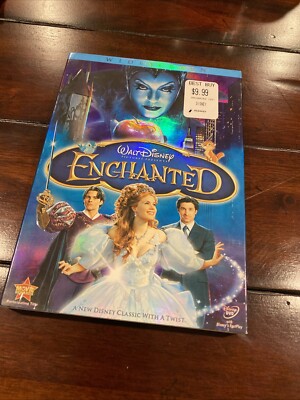 Enchanted (DVD, 2007) Widescreen Edition ~Very Good Walt Disney Amy ...