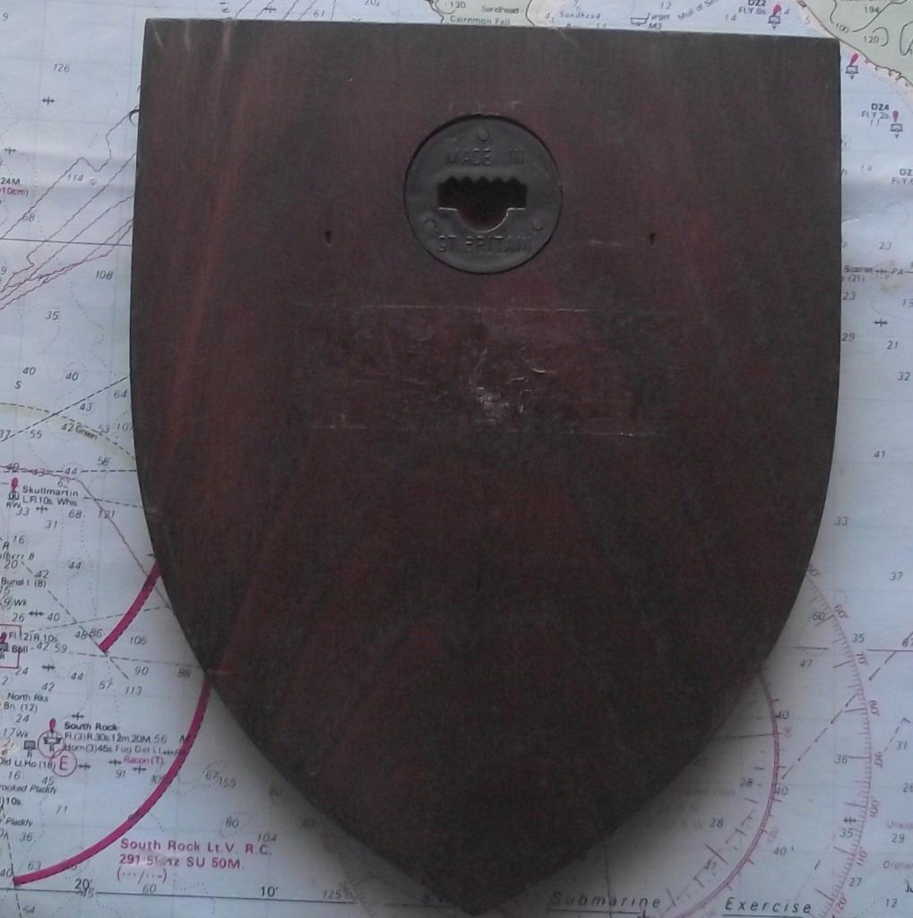 Old RAF Royal Air Force Squadron / Station Crest Shield Plaque College ...