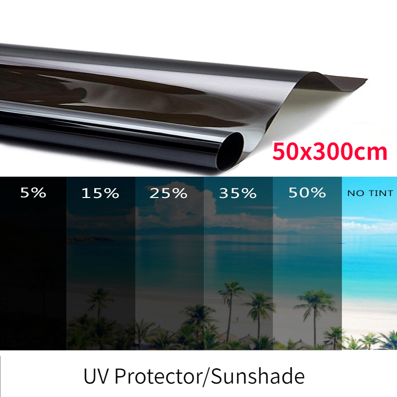 DIY Car Window Foils Tint Tinting Film Roll Auto Glass Stickers ...