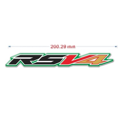 Motorcycle sticker fuel tank pad Aprilia RSV4 V4 RR RF X 1100 Factory ...