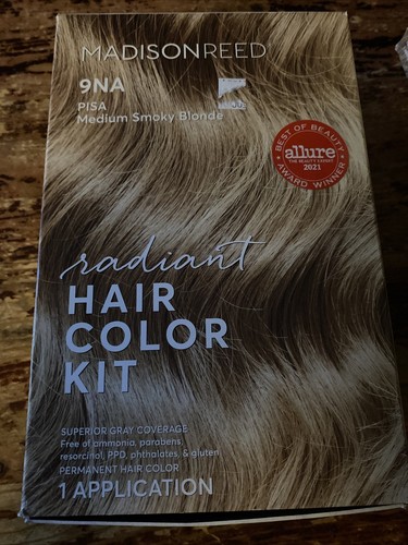 Madison Reed Radiant Hair Color Kit 9na Pisa Medium Smoky Blonde 1 App ...