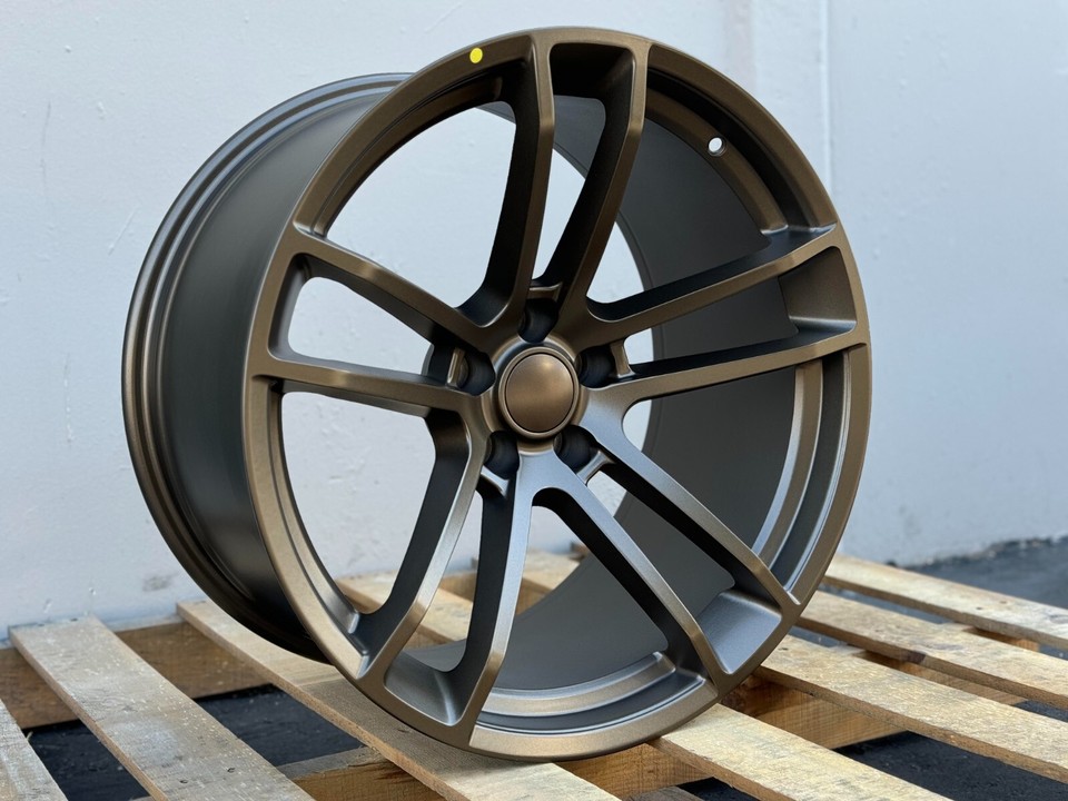 20x11 -2.5 5X115 Bronze Wheels Rim 20" Dodge CHARGER WIDEBODY SET 4 ...