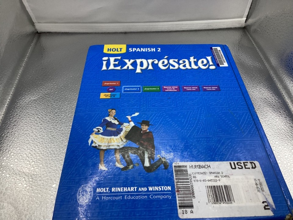 Holt Spanish 2 ¡Exprésate! - Humbach/Velasco/Smith/McMinn Good ...