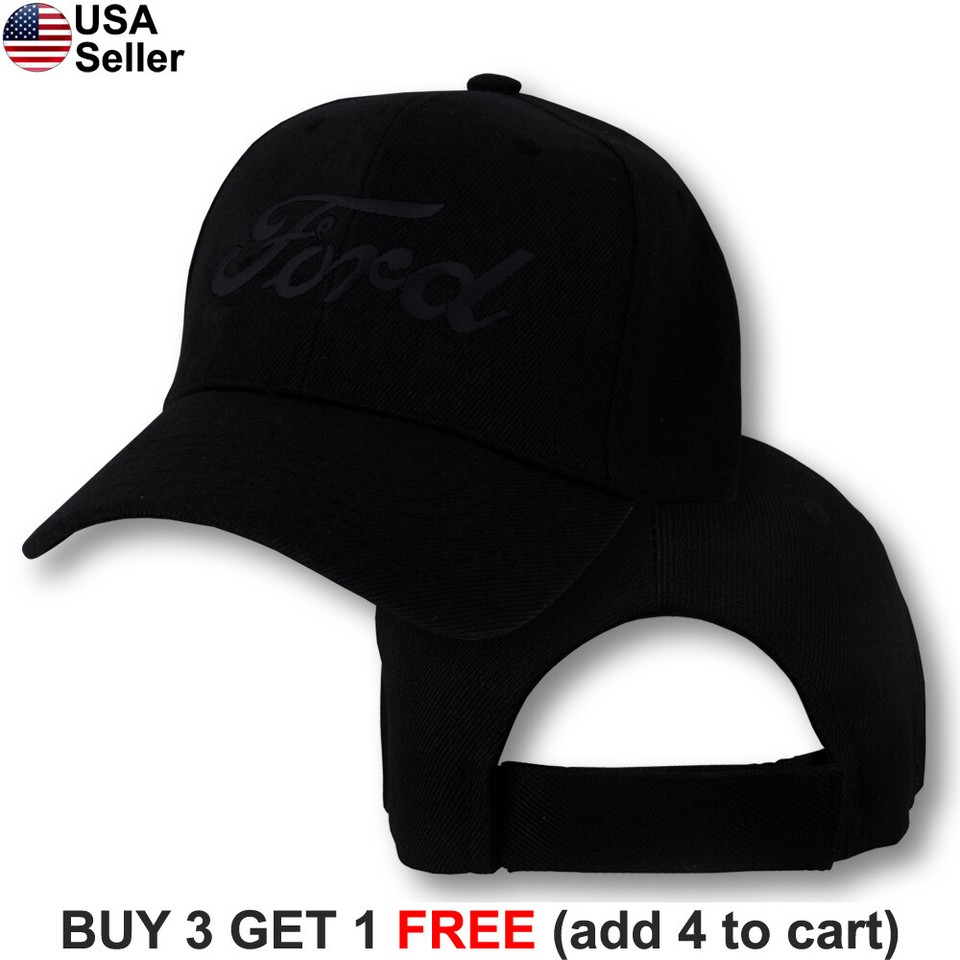 Ford Logo Cap Truck Oval Hat F150 Raptor Shelby GT500 Cobra SVT GT Boss ...