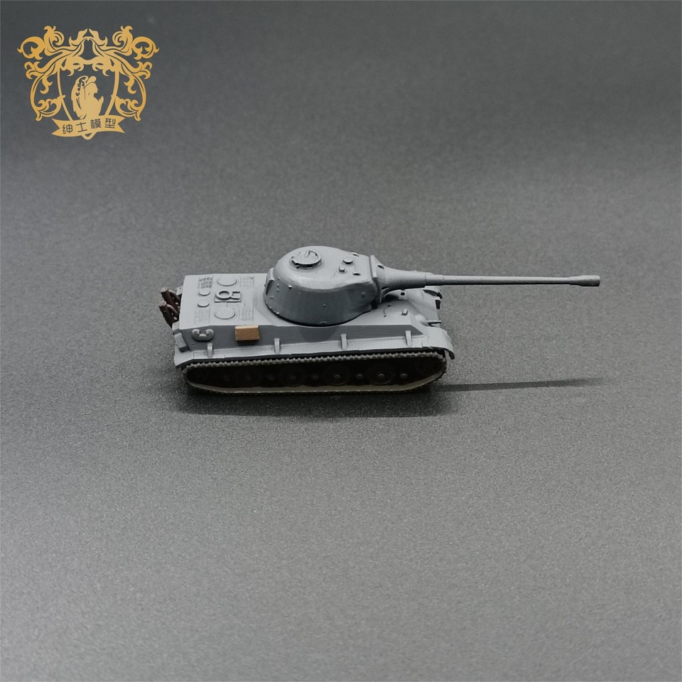 Homemade 1/144 German Panzerkampfwagen VII Lowe tank painted model | eBay