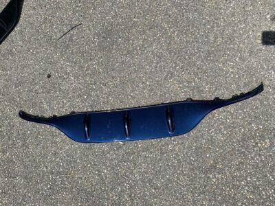 Mercedes C Klasse W205 AMG Diffusor Stoßstange hinten blau A2058857338 ...