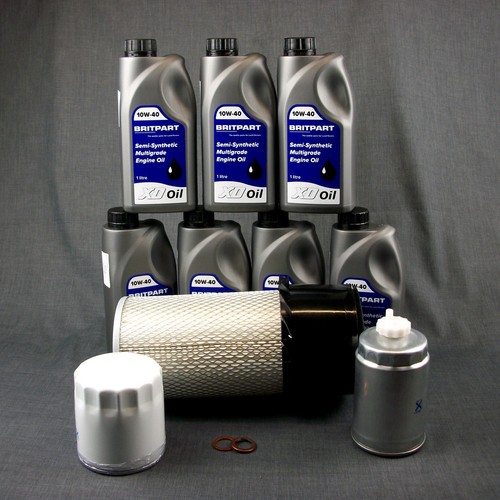 Land Rover Defender 200TDi Service Filter Kit oil air & fuel Filters ...