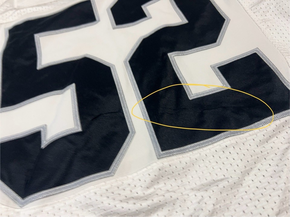 Oakland LV Raiders #52 Mack-Nike Jersey Sz 48 FOOTBALL 81 | eBay