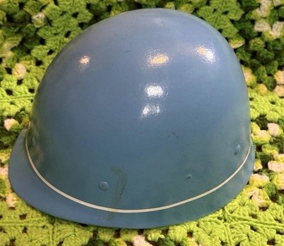 Vintage Liner Peacekeeper Helmet Ground Troops Type I Military Blue | eBay