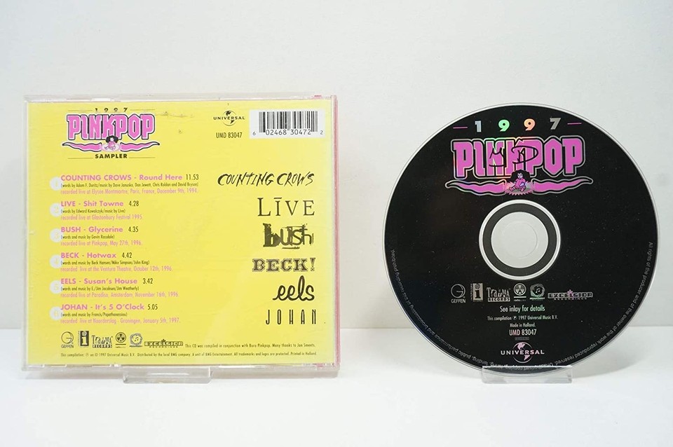 Various 1997 pinkpop sampler ( round here - shit towne - glycer (CD ...