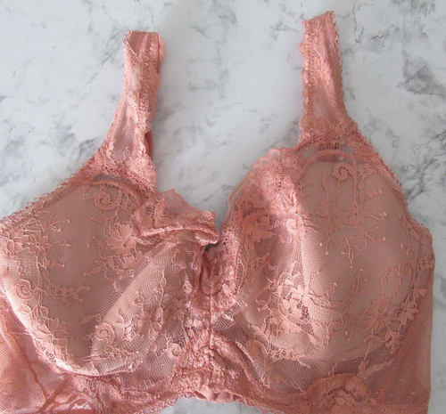 Victorias Secret Bra 36DD Pink Lined Demi Underwire Longline Dream ...