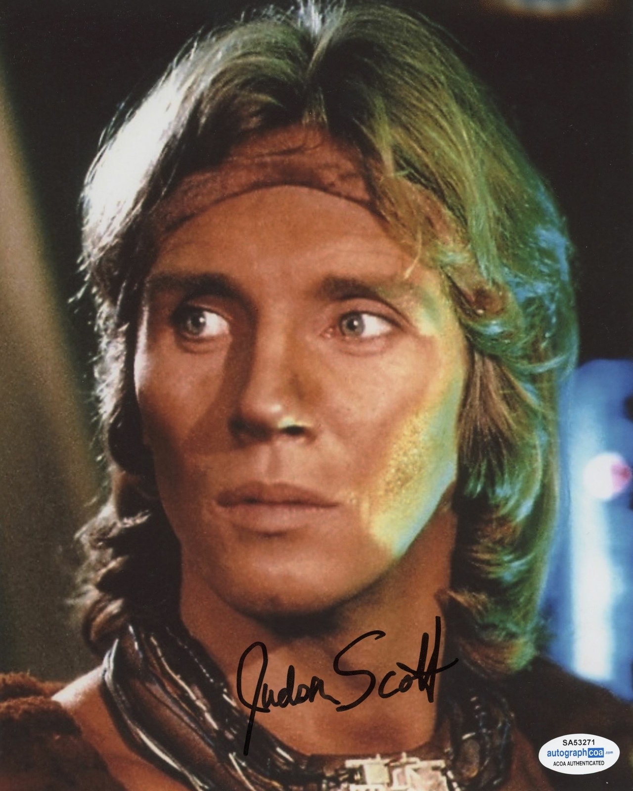 JUDSON SCOTT SIGNED STAR TREK: THE WRATH OF KHAN 8X10 PHOTO 2 ACOA | eBay
