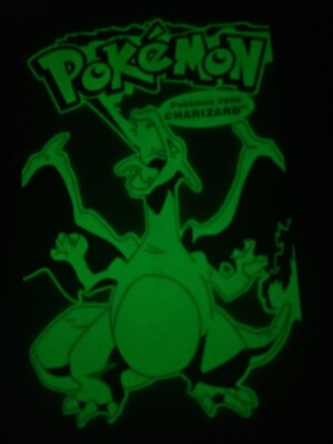 Charizard Pioneer Glow In Dark Sticker | eBay