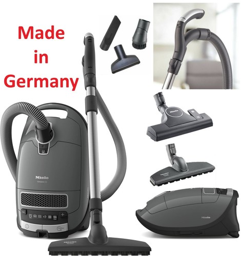 Miele Complete C3 Canister Vacuum Cleaner 125 Gala ED Quiet Gray US ...