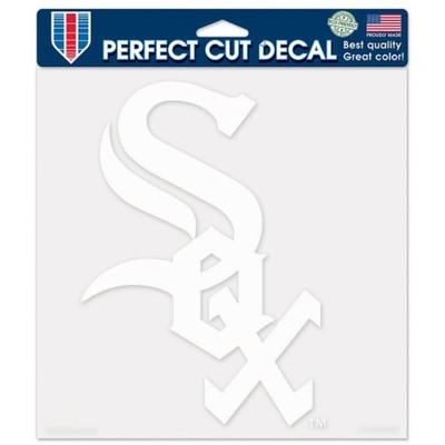 Chicago White Sox 8"x8" White Auto Decal [NEW] MLB Car Sticker Emblem ...