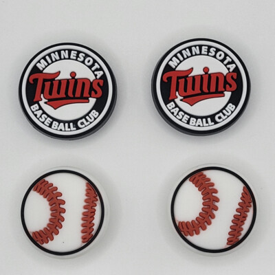 MLB Minnesota Twins Baseball Team For Crocs Shoe Charms - 4 Pieces | eBay