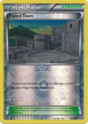X2 Faded Town 73/98 Reverse HOLO BRAND NEW Pokemon Cards Trainer | eBay