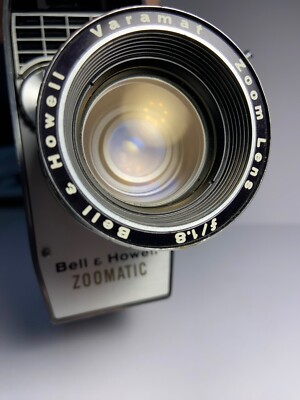 Vintage Bell & Howell Zoomatic 8mm Movie Camera Director Series NOT ...