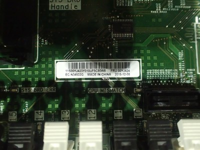 LENOVO 00YJ424 SYSTEM BOARD -X 3650 M5 V3 IBM MOTHERBOARD 00YJ423 | eBay