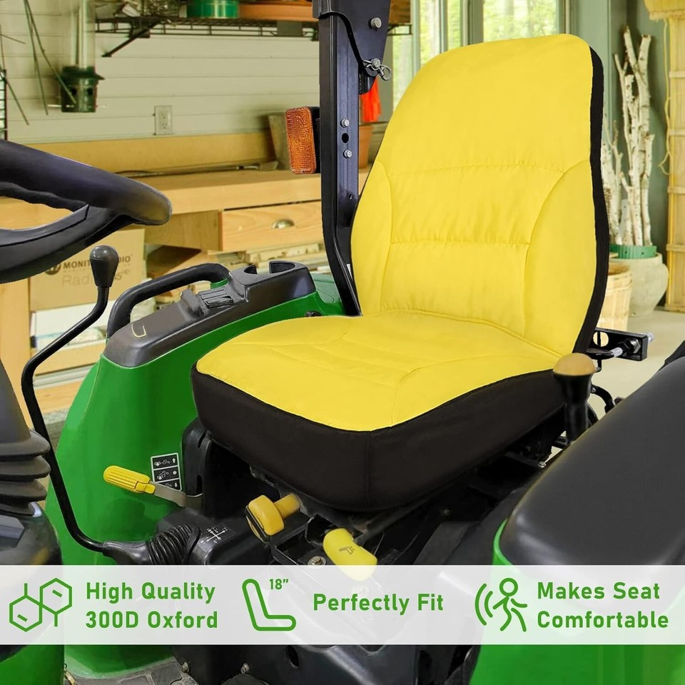LP95233 Large 18" Compact Utility Tractor Seat Cover Compatible with ...