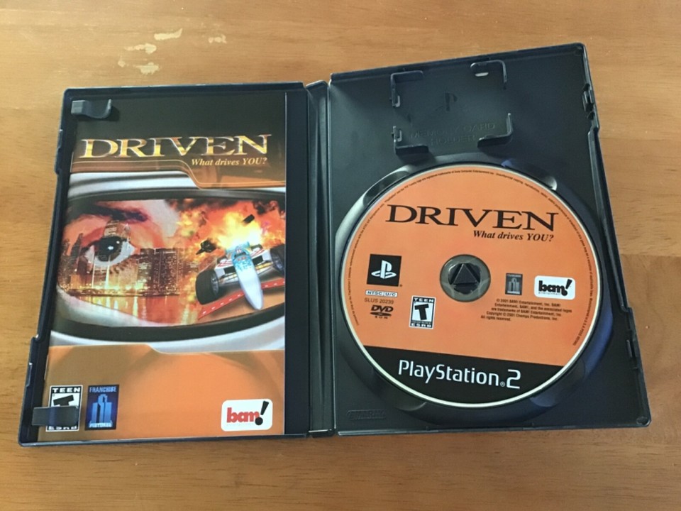 Ps2 Driven: What Drives You Game Complete Fast Shipping 682384620014| eBay