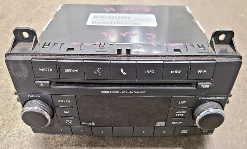 🚘 11 - 13 Dodge Durango Jeep Grand Cherokee RES Radio Sirius AUX CD ...