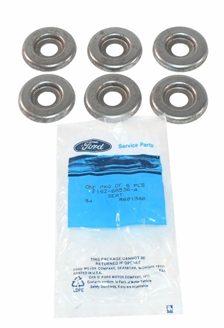 Pack of 6 valve spring retainers for 1991-95 Ford 3.8L engines F1SZ ...