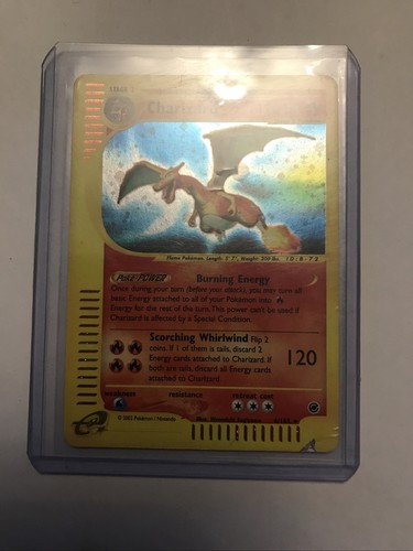 Pokemon Card - Charizard Holo - E - Reader - Original - 6/165 ...