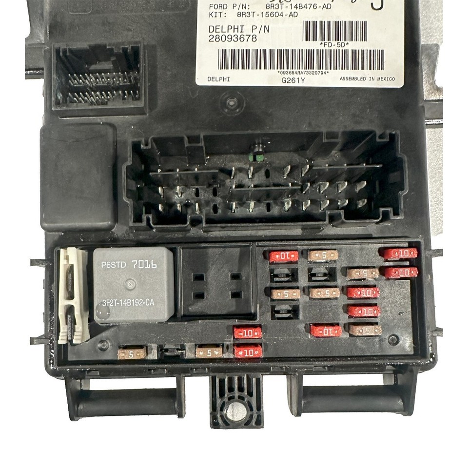 OEM 2007-09 Ford Mustang Fuse Box Body Control Module BCM Delphi 8R3T ...