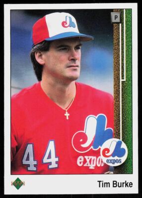 1989 Upper Deck Tim Burke Montreal Expos #456 | eBay