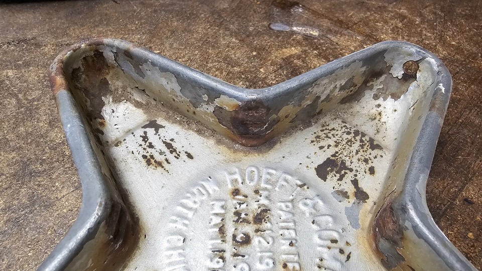 ☆Antique☆ ~Hoeft & Company Metal Chicken Waterer Star Collectable | eBay