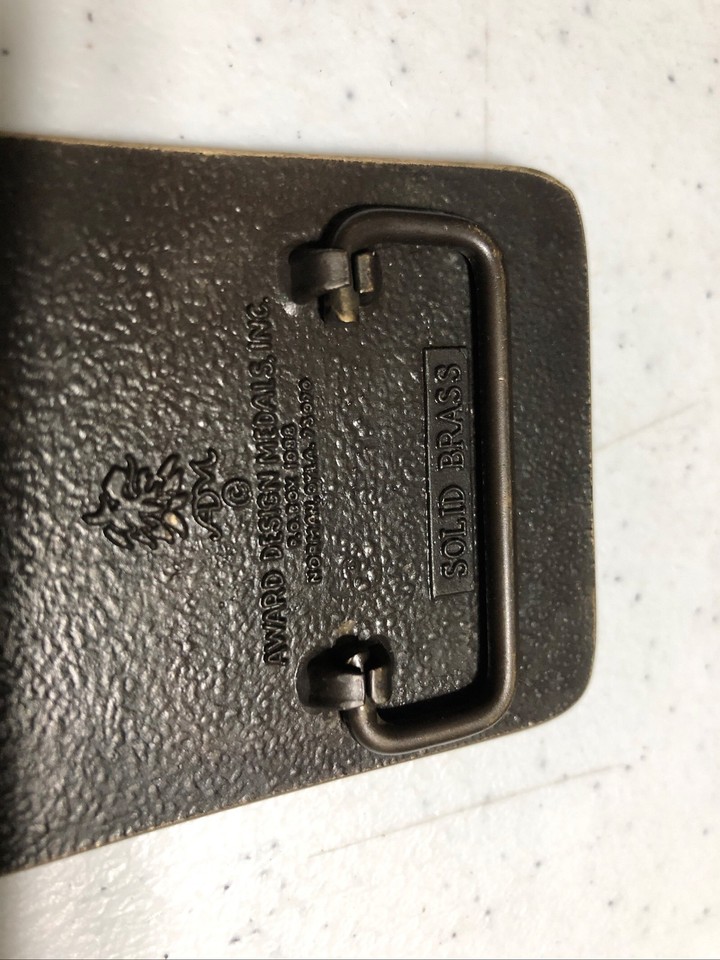 ⚛️ Midland Nuclear Power Plant Belt Buckle – Michigan – GE Bechtel ...