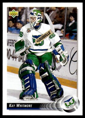 1992-93 Upper Deck #76 Kay Whitmore Hartford Whalers | eBay