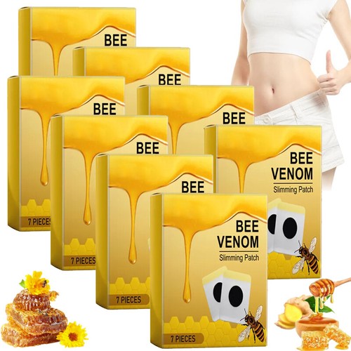 8PACK Bee Venom Lymphatic Drainage & Slimming Patch for Women and Men ...
