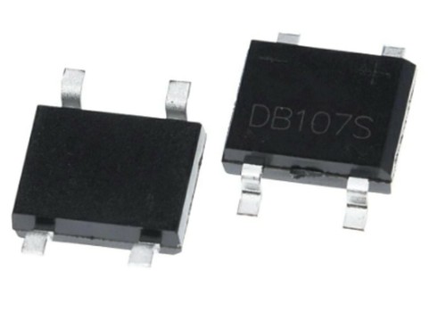 5x DB107 DB107S Surface Mount DIP4 Diode Bridge Rectifier 1000V 1A IC ...