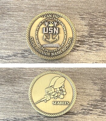 US Navy Seabees Command Master Chief Challenge Coin (Rare) | eBay