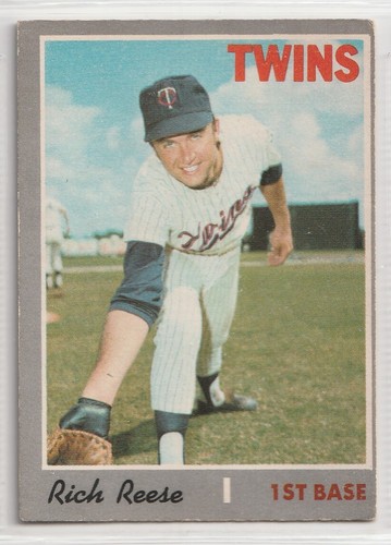 1970 O-Pee-Chee Baseball #404 Rich Reese Minnesota Twins | eBay