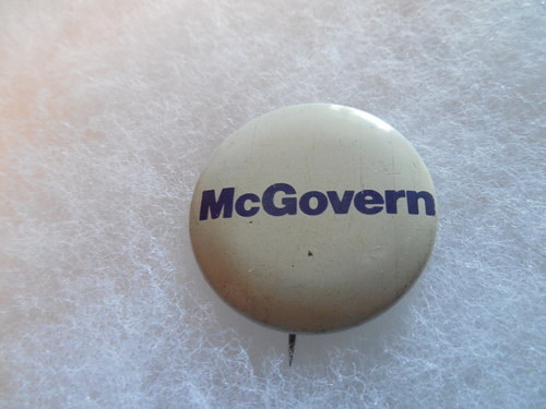 Presidential George McGovern Pin Back President 1972 Campaign Button ...