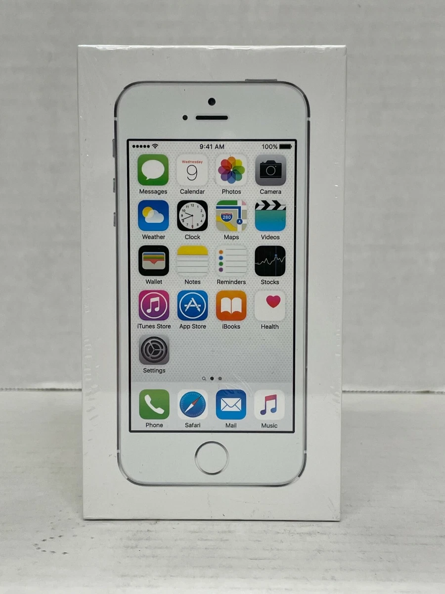 Iphone 5s Silver Box Sealed