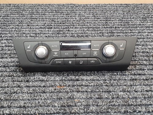 AUDI A6 HEATER/AC CONTROLS FRONT, FOUR ZONE CLIMATE CONTROL, W/ SEAT ...