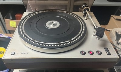 Philips Electronic 312 DC Servo Belt Drive Turntable TESTED [PLEASE ...