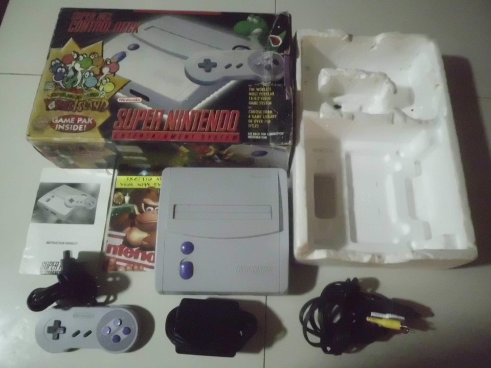 Mini SNES model 2 Console with Super Mario World 2: Yoshi's Island game ...