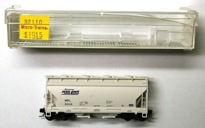 MTL Micro-Trains 92110 Montana Rail Link MRL 9016 2 bay hopper | eBay
