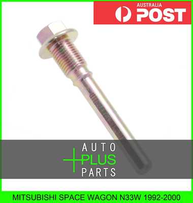 Fits MITSUBISHI SPACE WAGON N33W Brake Caliper Slide Pin Brakes (Front ...