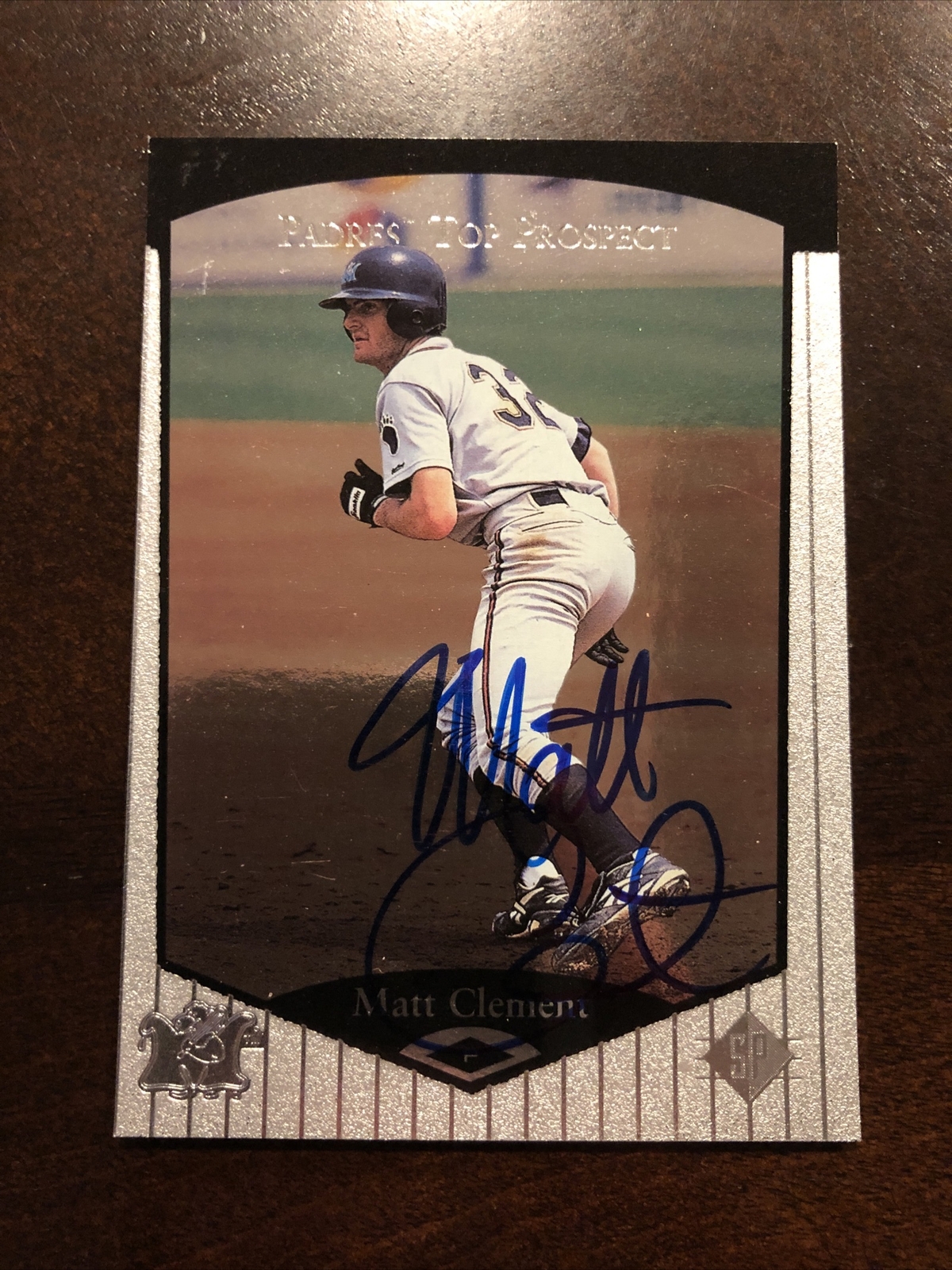 MATT CLEMENT 1997 UPPER DECK AUTOGRAPHED SIGNED AUTO BASEBALL CARD 110 ...