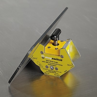 Mini Multi-Angle Welding Magnet, 150 lb Capacity Magswitch MAGSWITCH ...